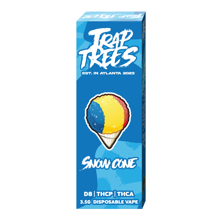 Trap Trees 3.5g Disposable Vape Snow Cone Sativa
